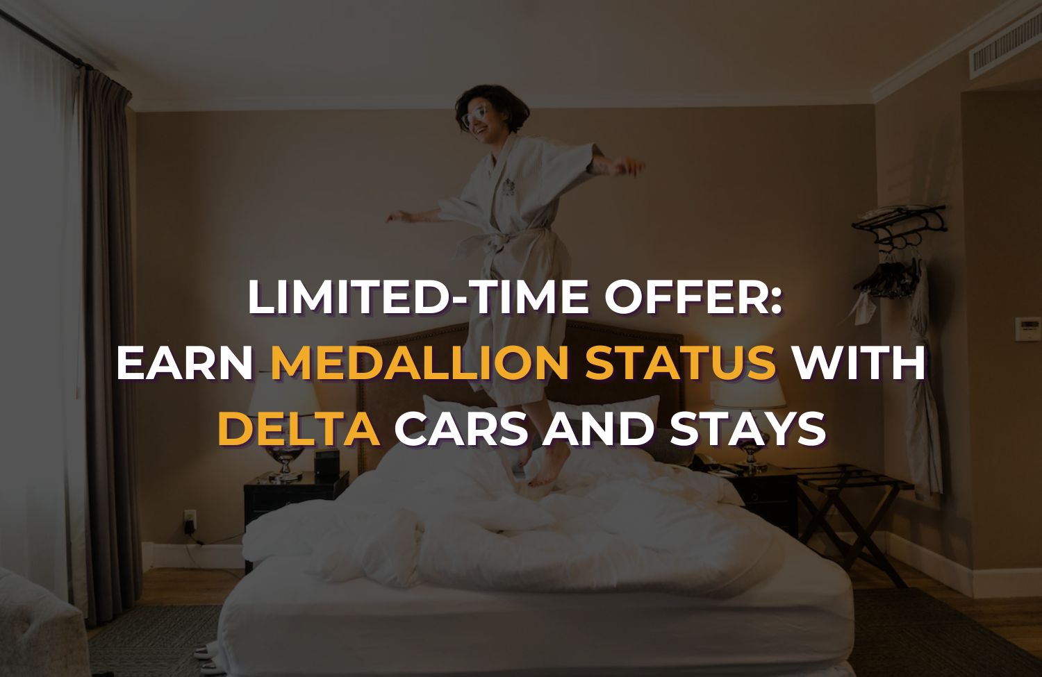 Limited-Time Offer: Earn Medallion Status With Delta Cars And Stays