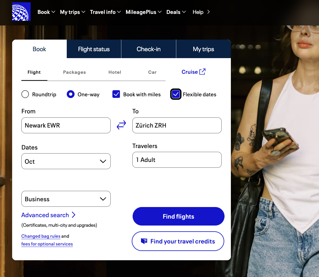 How To Book Tickets With United Miles