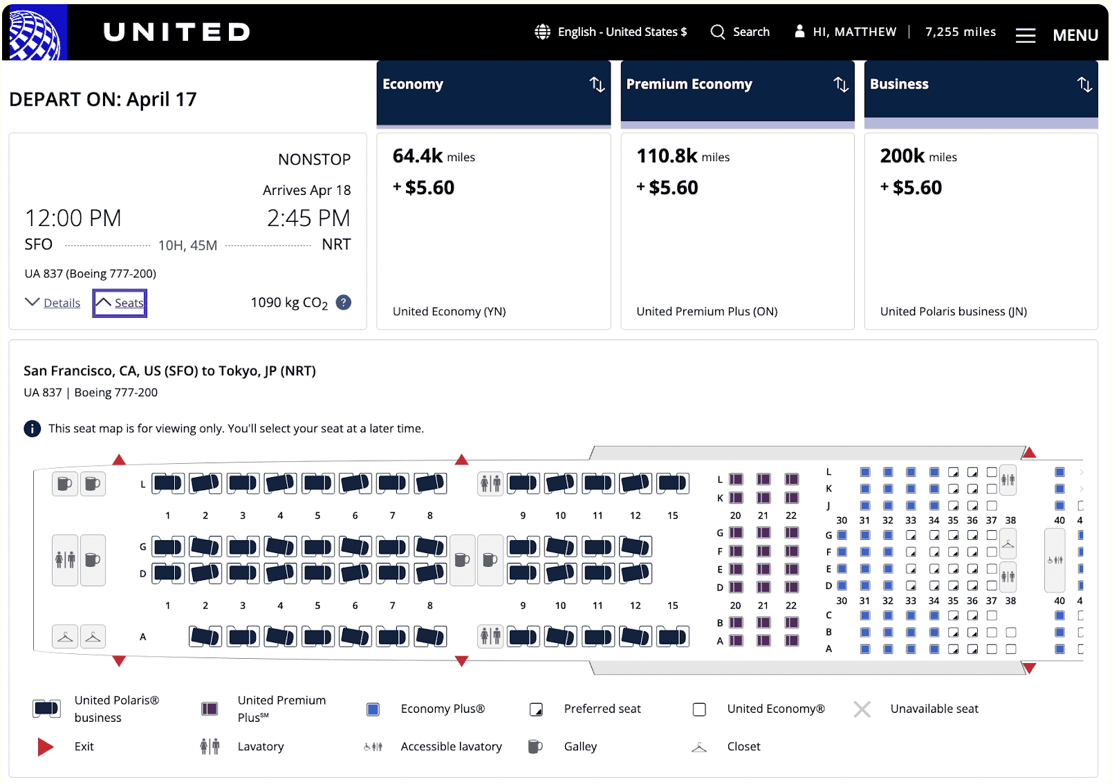 How To Book Tickets With United Miles
