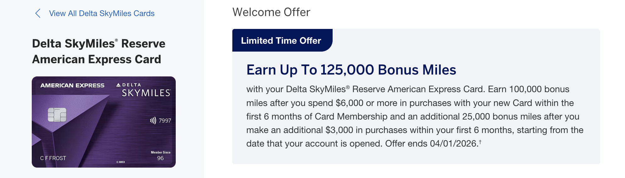 Delta SkyMiles Reserve American Express Card Review: Is It Worth The ...